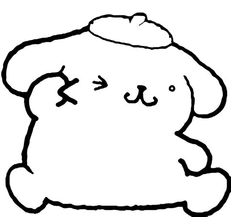 Pompompurin Coloring Pages Printable For Free Download