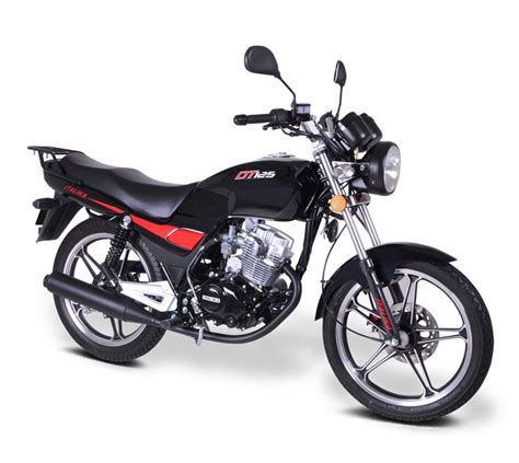 ITALIKA DT125 Heavy Duty Color Negro Con Rojo Motos Italika