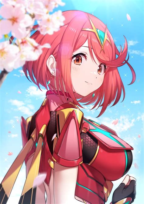 Pyra Xenoblade Chronicles And More Drawn By Green Danbooru