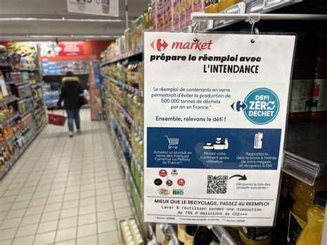 EXCLU Néoconso Carrefour teste le réemploi pour ses contenants en