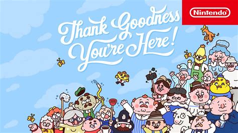 Thank Goodness Youre Here Reveal Trailer Nintendo Switch YouTube