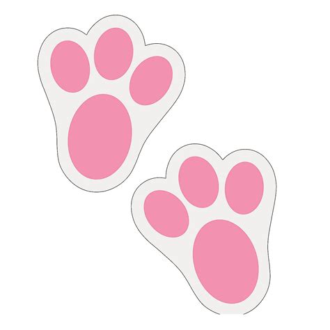 Printable Bunny Feet