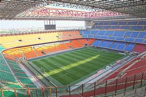 Fagioli Autorizzazione Diventa Anello Rosso Stadio San Siro Ginnastica