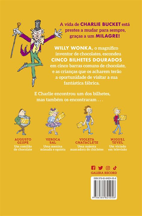 A Fant Stica F Brica De Chocolate Grupo Editorial Record