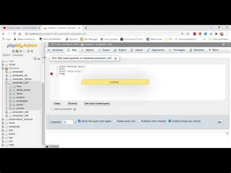 Procedure Mysql Youtube