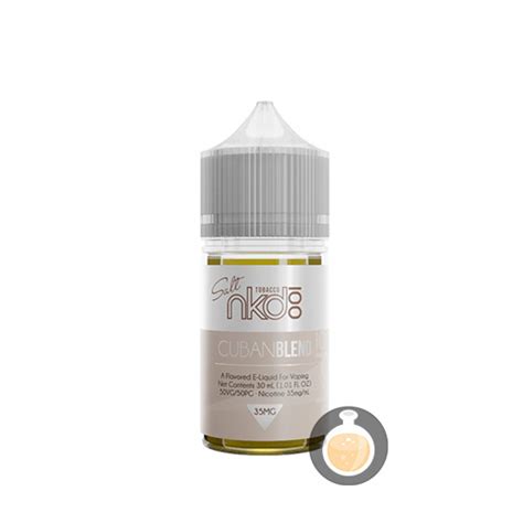 Naked Salt Nic Cuban Blend Wholesale Vape Juice E Liquid Distro