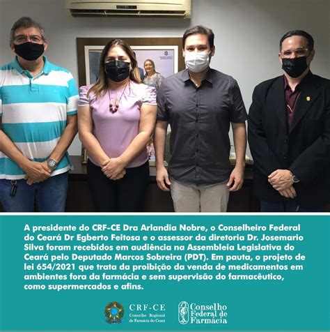 CRF CE e CFF em Audiência na Assembleia Legislativa Deputado Marcos