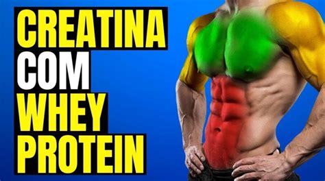 Isso é o que Acontece Quando Você Toma Creatina Whey Protein