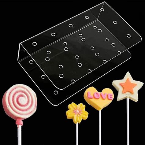 15 Trous Présentoir À Cake Pop Support À Sucettes Support De Sucette