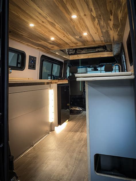 Black Beauty Vanlife Customs 144 Pop Top Sprinter 4x4 Custom