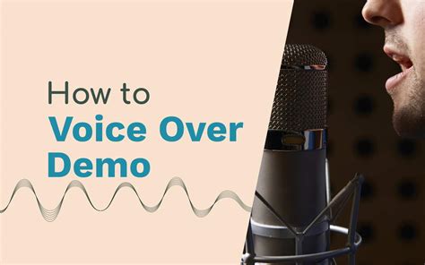 How To Make A Voice Over Demo