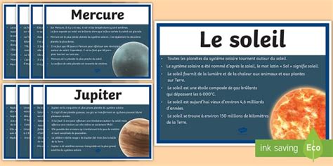 Posters d affichage Le système solaire Twinkl