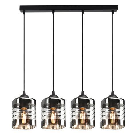 Szklana Lampa Wisząca Sufitowa Żyrandol Plafon Led Luxolar Sklep
