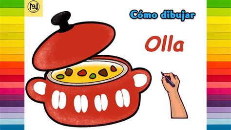 C Mo Dibujar Una Olla De Cocina F Cil No Artes Youtube