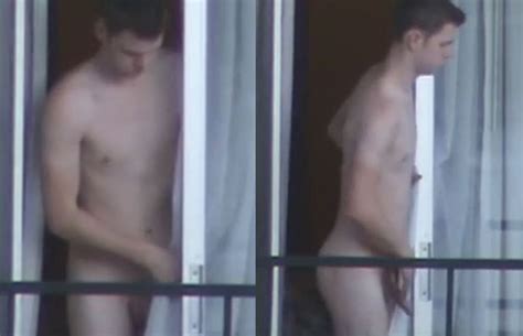 On The Hotel Balcony Spycamfromguys Hidden Cams Spying On Men