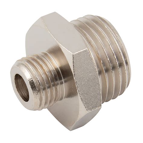 M5 Metric Male X 1 8 BSPP Male Unequal Male Adaptor Shepherd Hydraulics