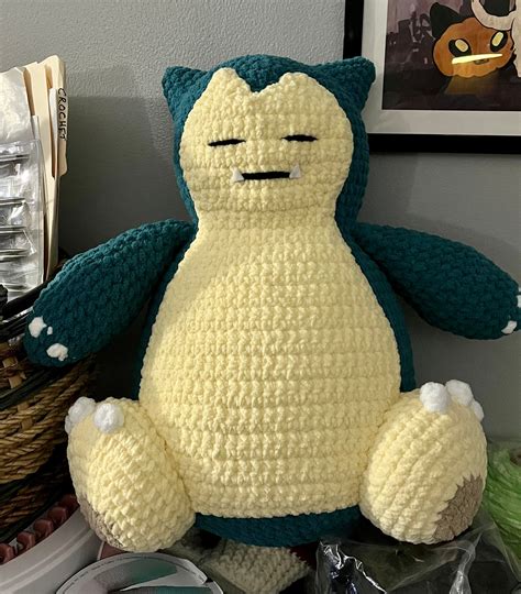 Snorlax Pattern Is Live Crochet Ribblr Community