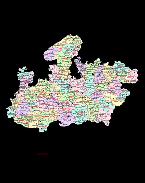 Akhand Bharat Map In Madhya Pradesh Sets Off Row Madhya Pradesh Map