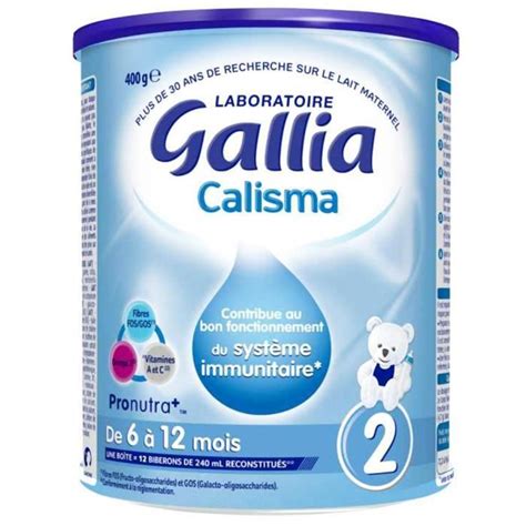 Gallia Calisma Lait En Poudre Mois G Achat Vente C R Ales