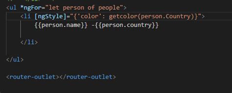 Getting Error While Using Ng Style In Angular Stack Overflow