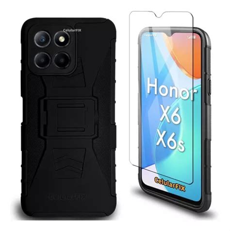 Funda Protector P Honor X X S Uso Rudo Con Clip Mica Mercadolibre