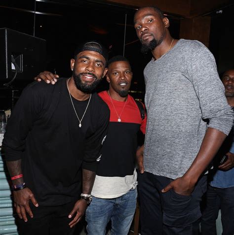 Jamie Foxx And Kevin Durant Shaun Livingston Kevin Durant Richard