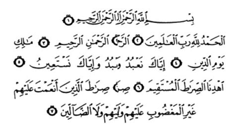 Keutamaan Dan Isi Kandungan Surat Al Fatihah Ayat 1 7 Tribunbanten