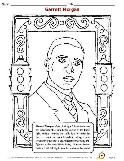 African American Inventors Coloring