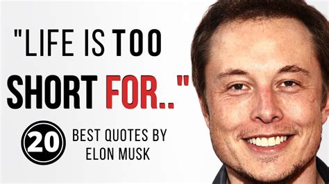 ELON MUSK QUOTES THAT WILL INSPIRE YOU TO SUCCESS YouTube