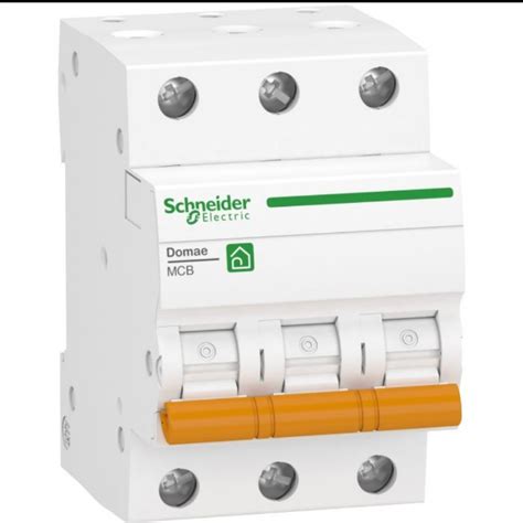 Jual MCB SCHNEIDER DOMAE NEW 3P 63A 6ka Shopee Indonesia