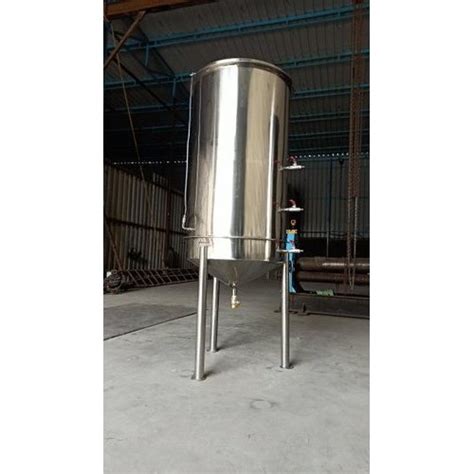 Chemicals Oils Stainless Steel Vertical Storage Tank Edible Oil