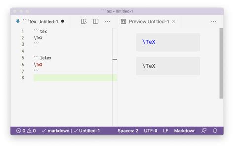 Fenced Code Blocks In LaTeX Can Not Trigger Syntax Highlighting In The