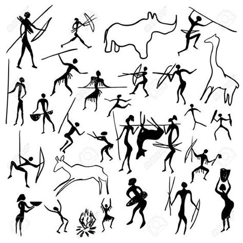 Arte Rupestre Para Colorir Az Dibujos Para Colorear