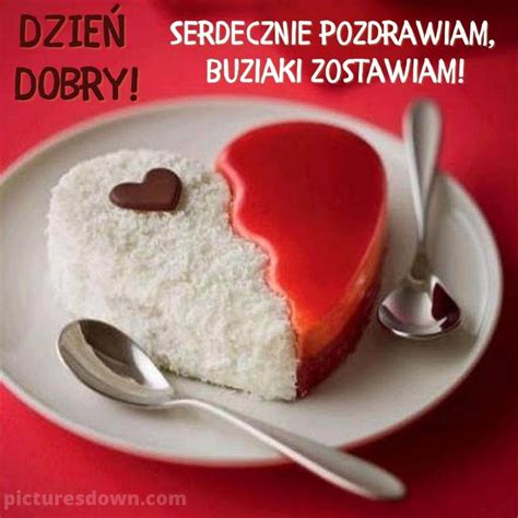 Dzień dobry w niedzielę kartka deser za darmo picturesdown
