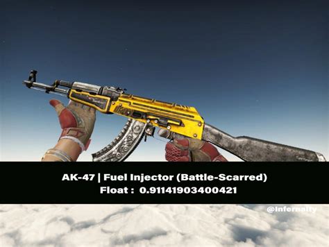 AK 47 Fuel Injector BS CSGO SKINS KNIVES Video Gaming Gaming