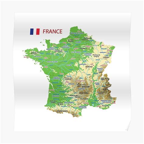 Total 99 Imagen Carte Des Montagnes De France Fr Thptnganamst Edu Vn