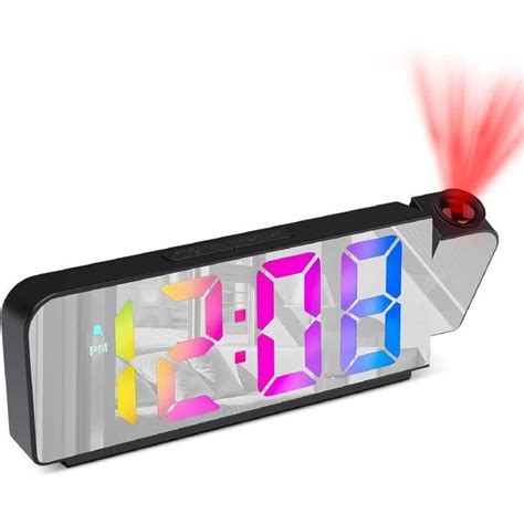 Reveil Projecteur Plafond R Veil Miroir Avec Cran Led R Veil