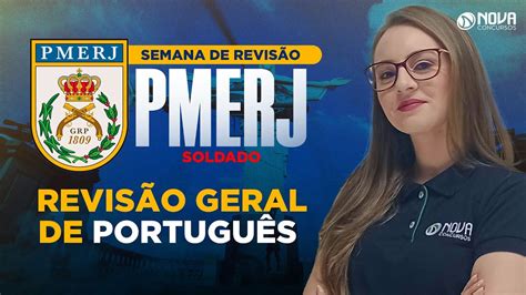 Concurso Pmerj Soldado Revis O Geral De Portugu S Youtube