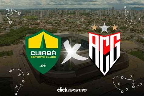 Cuiabá x Atlético GO onde assistir horário escalações
