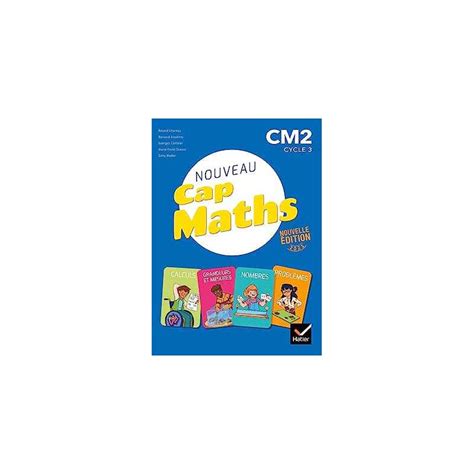 Cap Maths Cm D Livre L Ve Nombres Et Calculs Cahier
