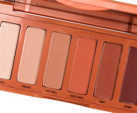 Urban Decay Naked Petite Heat Eyeshadow Palette Review Photos Swatches