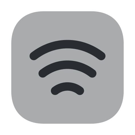 Wifi Square User Interface Gesture Icons