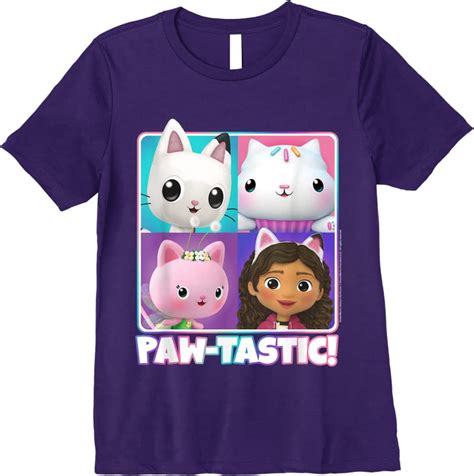 Perfect Gabbys Dollhouse Paw Tastic Box Up T Shirts Tees Design