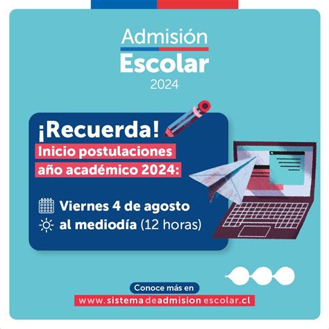 Sistema de admisión escolar 2024 Colegio Balmaceda de Melipilla