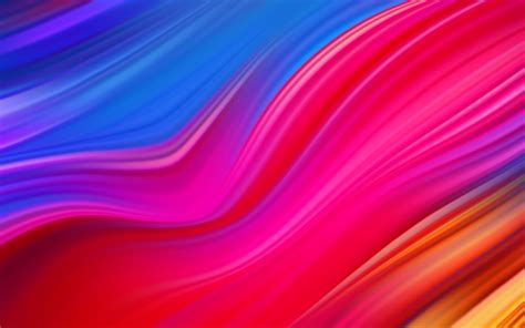 Colorful Abstract Waves K Wallpapers Wallpaper Cave
