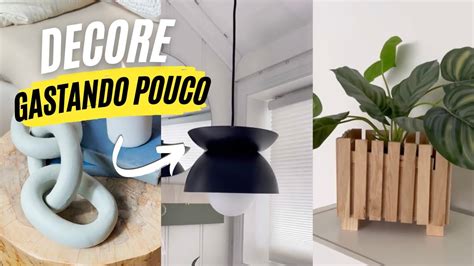 COMO DECORAR A CASA GASTANDO POUCO 5 PEÇAS FACÉIS DE FAZER YouTube