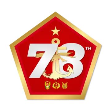 Logo Of Hut Tni 2023 And 78 Th Vector Hut Tni 2023 Logo Hut Tni 2023