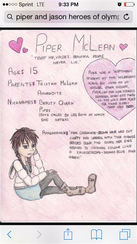 Fan Art De Jason Grace Y Piper Mclean