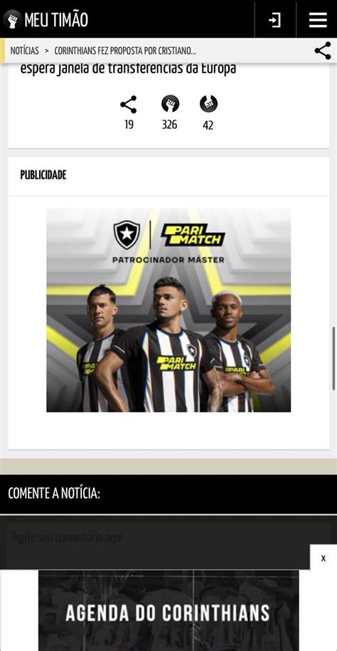 Informa Fogo On Twitter Entrei Em Uma Not Cia Do Meu Tim O Maior