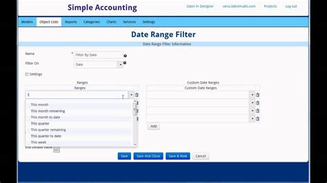 date range filter youtube